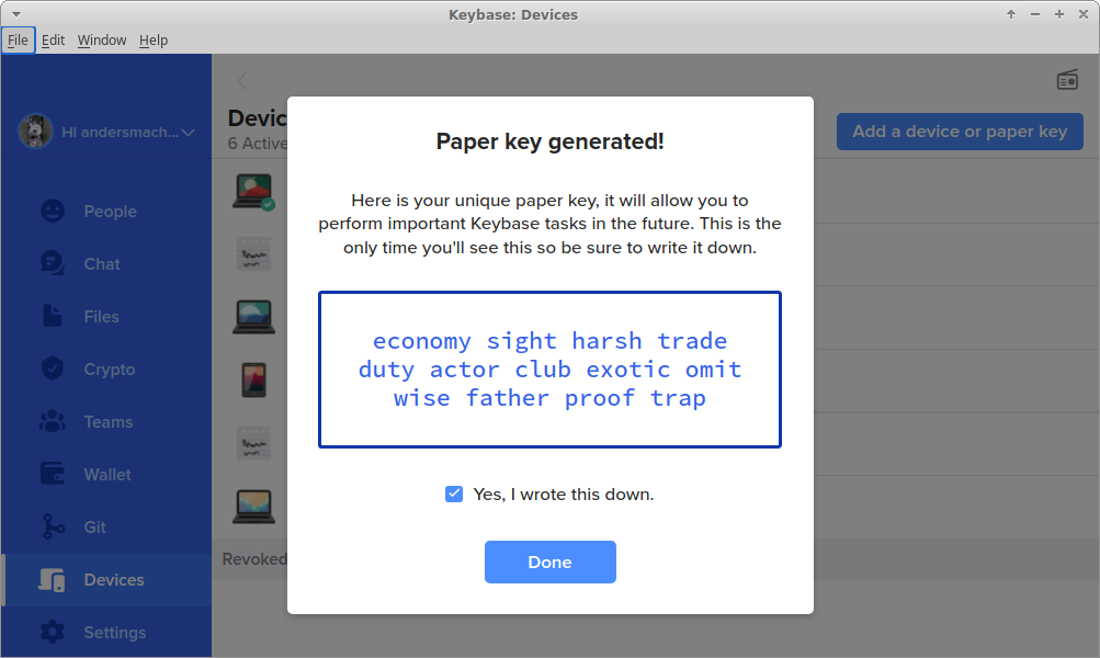 Keybase – Installation & Erst-Konfiguration (Einrichtung) – Visiana